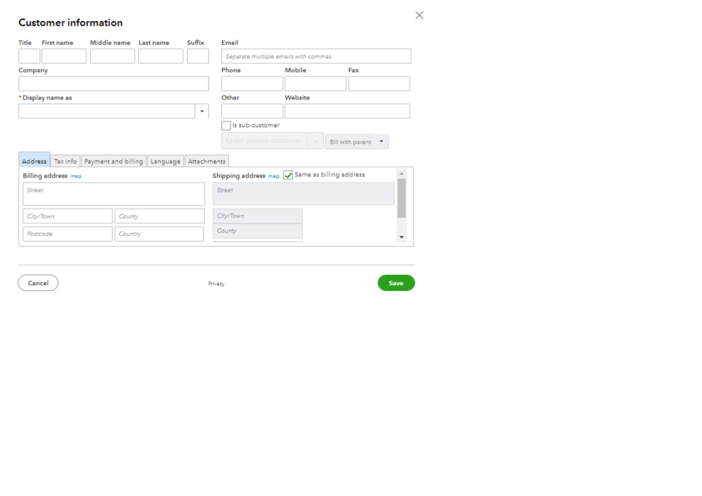 Where has Customer notes gone