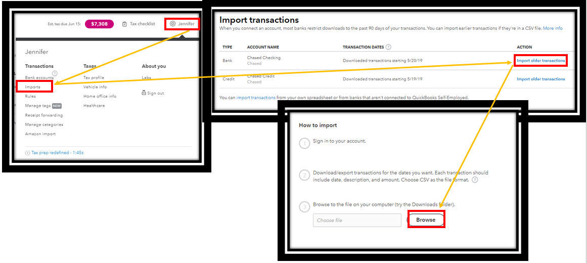 I have discovered about 6 weeks of missing transactions (from my ...