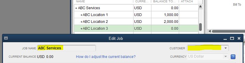 Solved: Can't delete customer:job