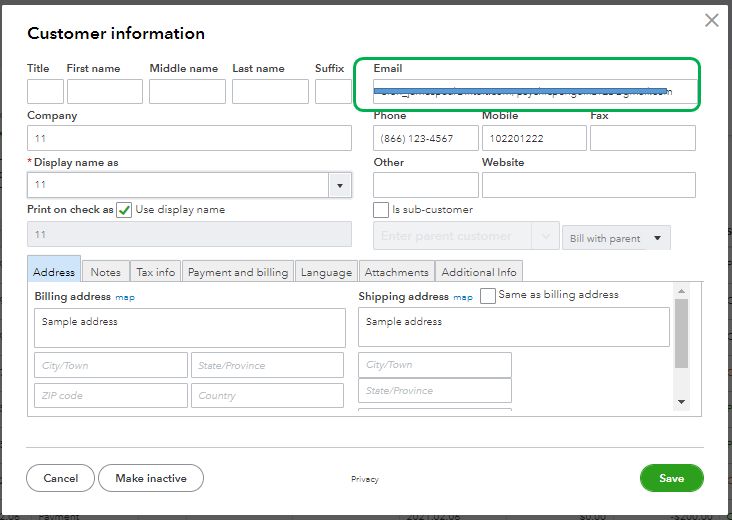 Solved: Is there a way to automatically populate email address when ...