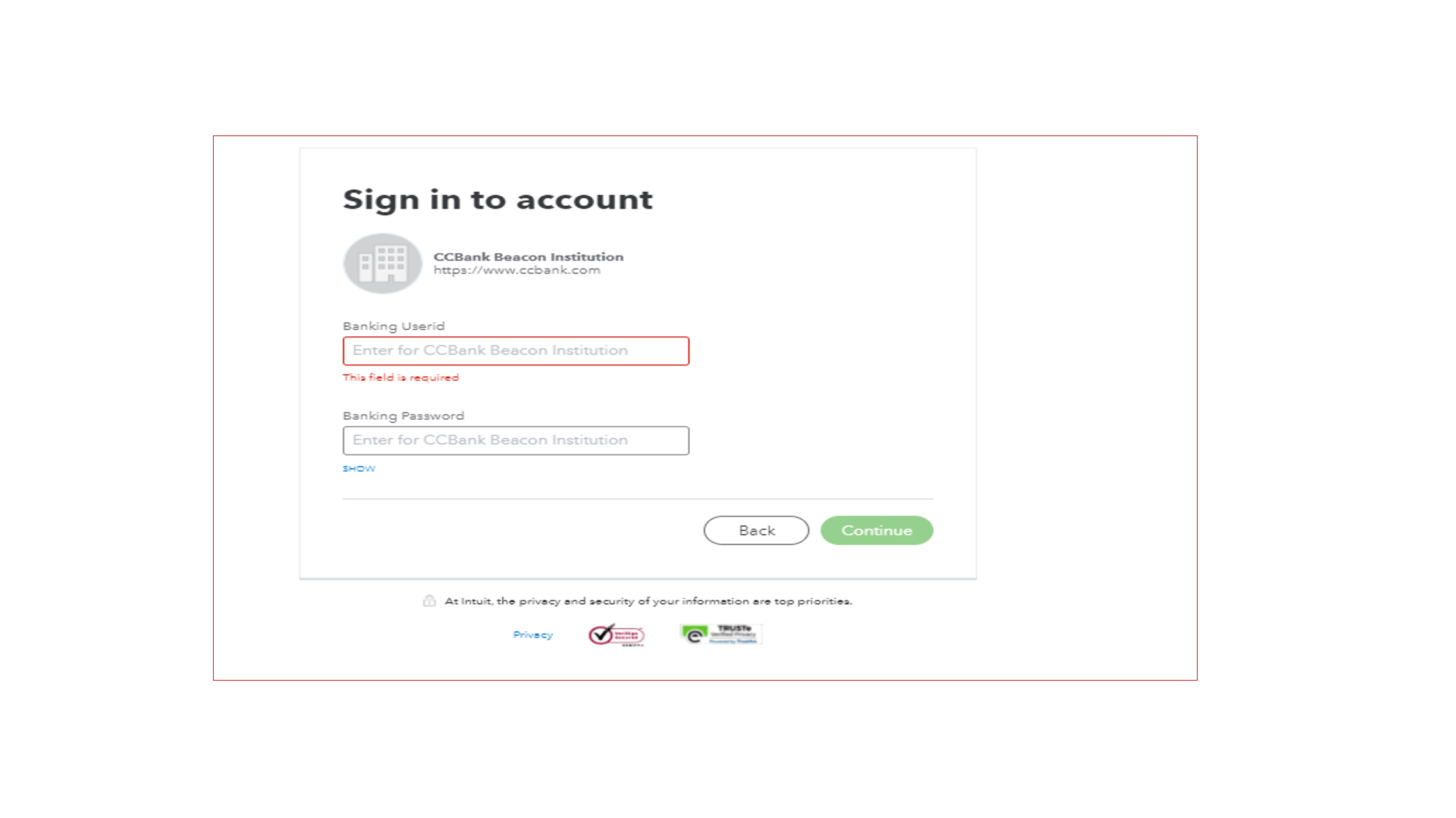 How can I download the bank statements pdf files into Quickbooks online?