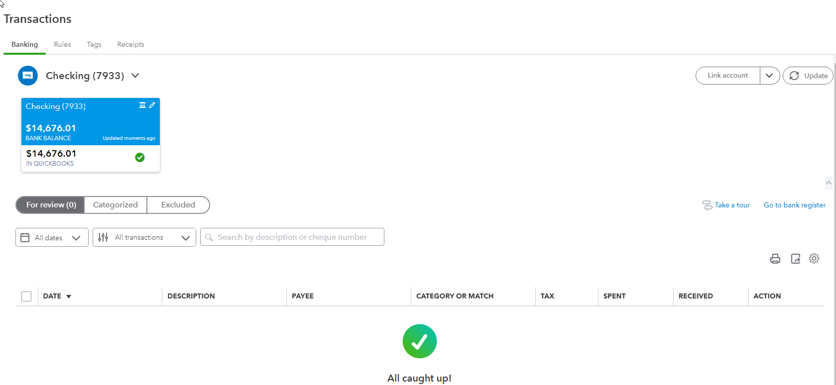 Solved: Random bank transactions missing