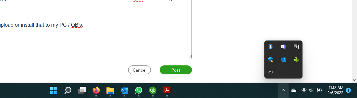 Solved: Sync Manager