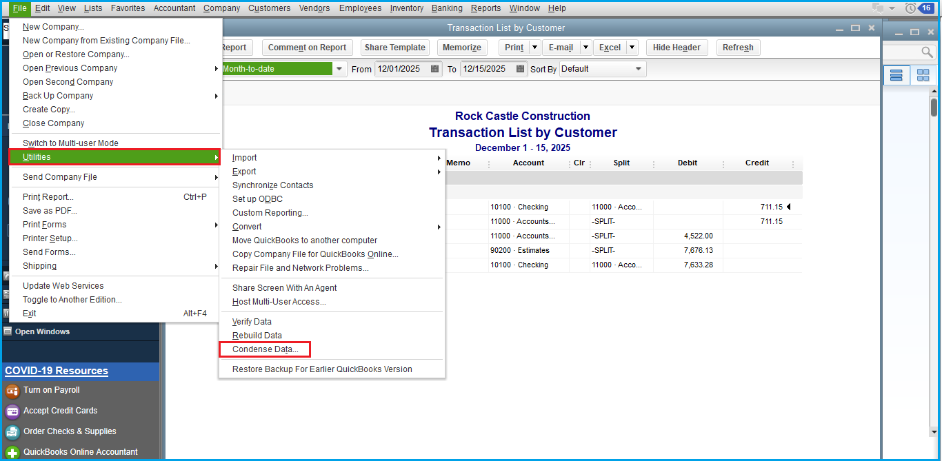 Archiving files in QB Desktop