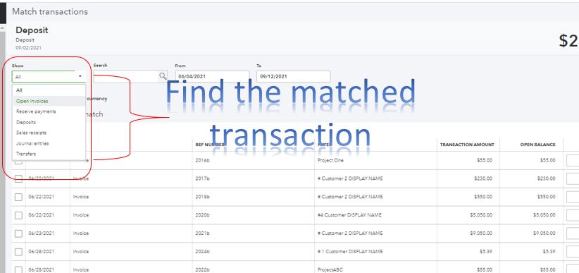 Solved: Banking Not Matching Transactions