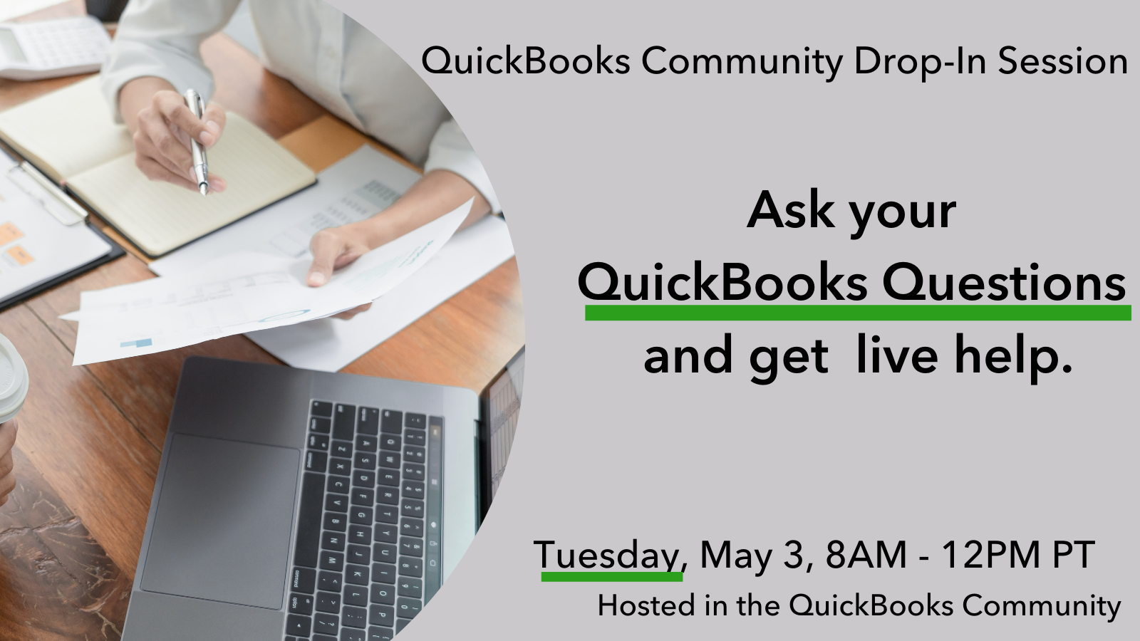 Ask Your QuickBooks Questions | Drop-In Session