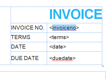 What is the correct variable for Invoice Number in an Invoice DOCX ...