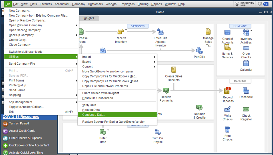Quickbooks Premier database size limits