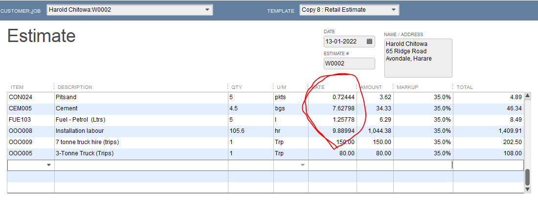 Solved: How do i show rounded off amounts from 5 decimal places to 2 on ...