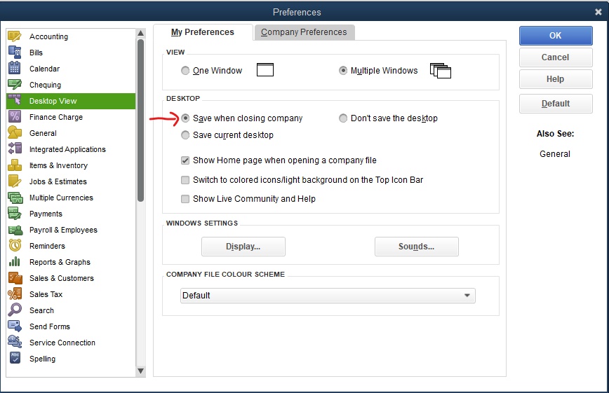 Solved: Items and Services Column Width Resets