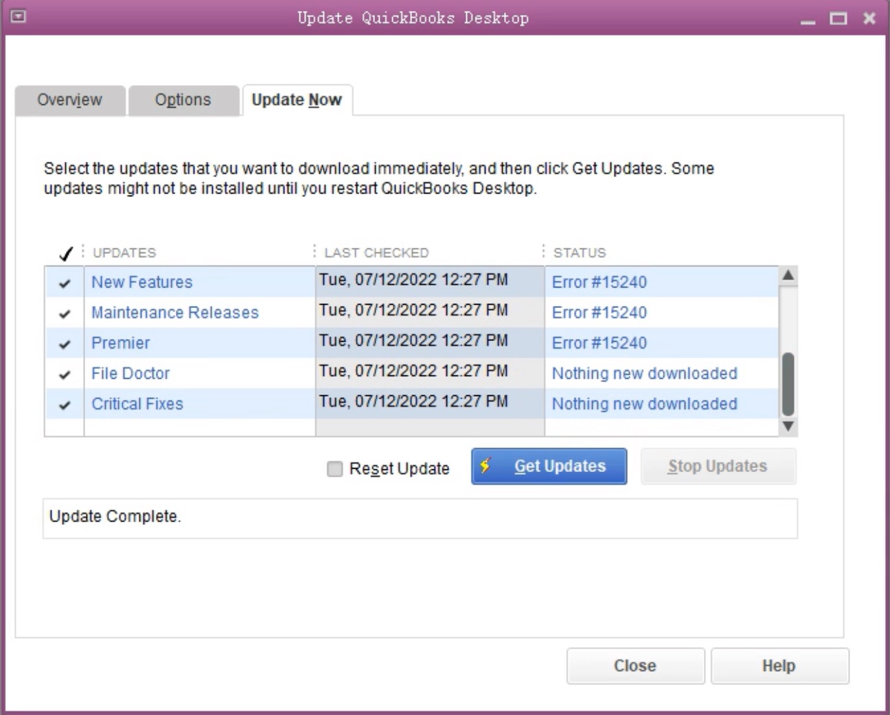 Solved: Memorized reports Quickbooks desktop