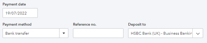Single payment... multiple invoices