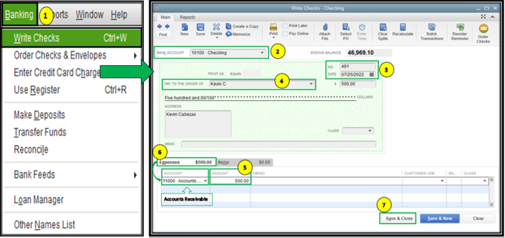 Create credit memo for customer when we overcharged them for a product