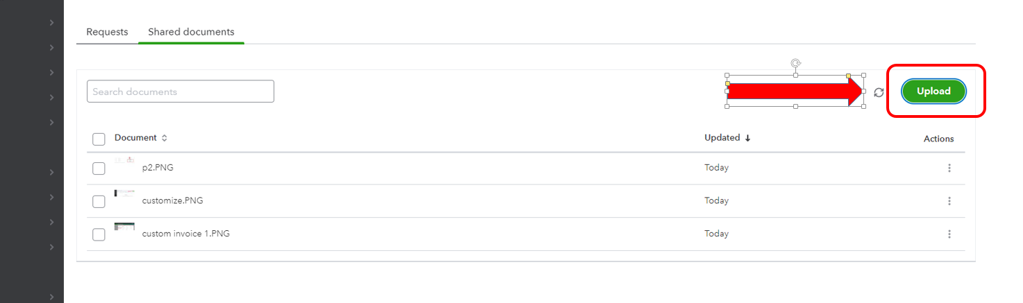 How do I share with my accountant