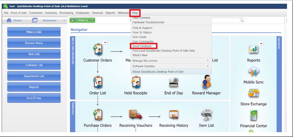 Customer "Use with QuickBooks" checkbox