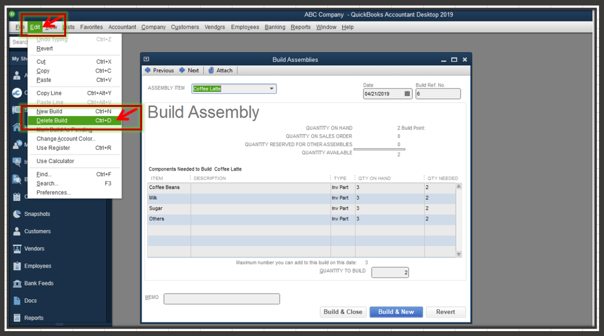 Inaccurate Pending Build Shortage Report