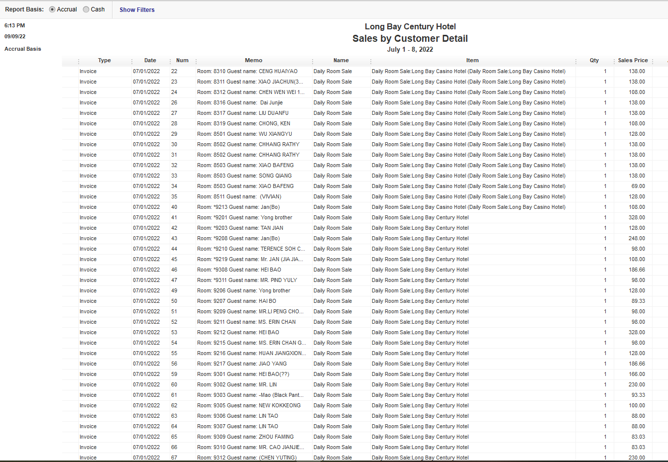 Error importing iif file