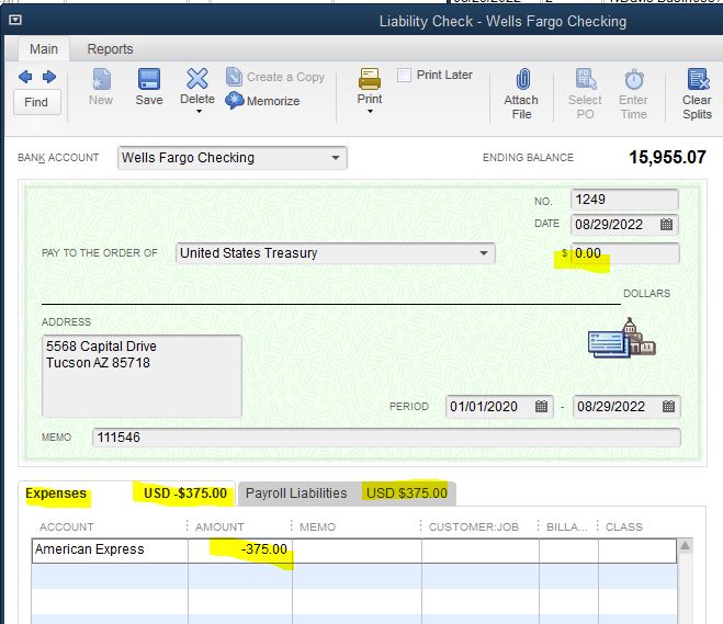 Solved: Payroll auto creates check payments - QBs desktop