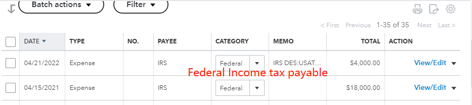 IRS income tax refund and state income tax refund