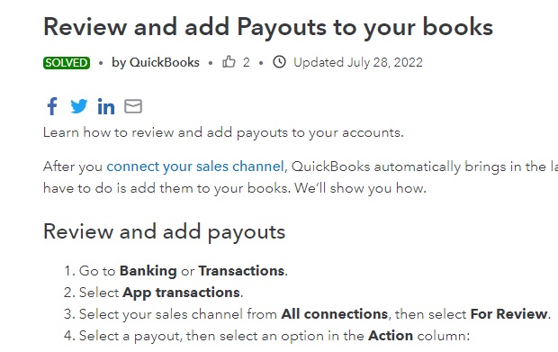 QBO App transaction page has error message 'Something is not right!'