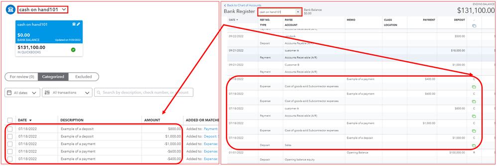 Quickbooks Bank Balance Vs in Quickbooks: Understanding Differences