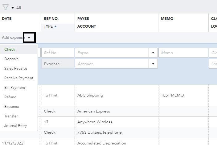 In recent bank feeds in my QB Online account, all checks are now ...