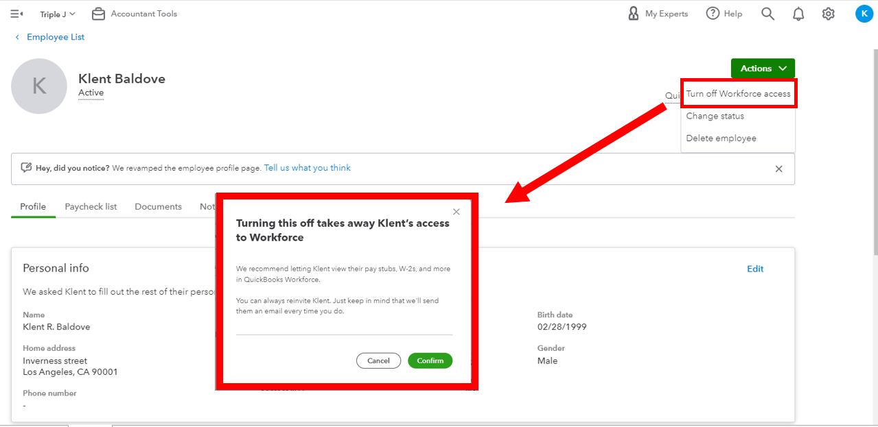 We give employees bonus checks, but they get an email about it before ...