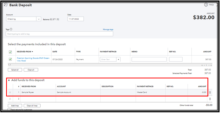 Solved: Can i charge the processing fee to the customer