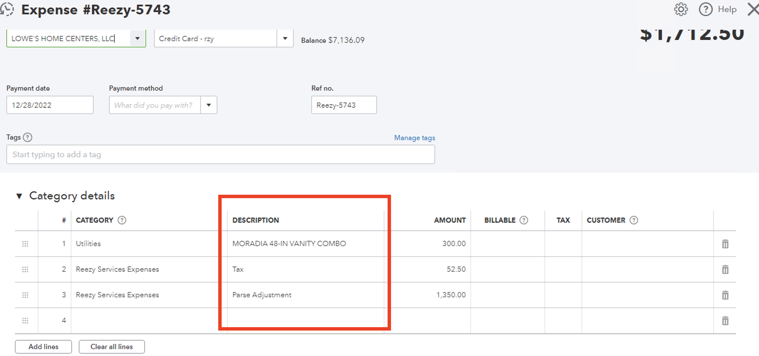 Solved: How Do I Run A Report On Category Details of An Expense