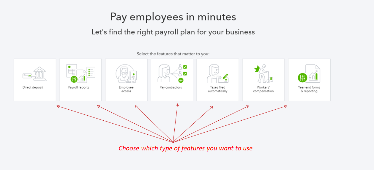 Solved: Add payroll to a QuickBooks online account? | QuickBooks Community