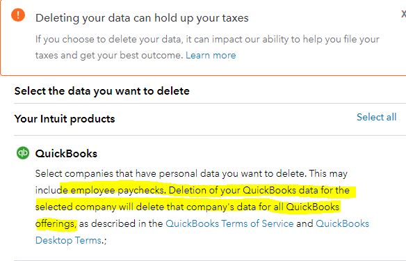 How do I permanently close my *Intuit* account?