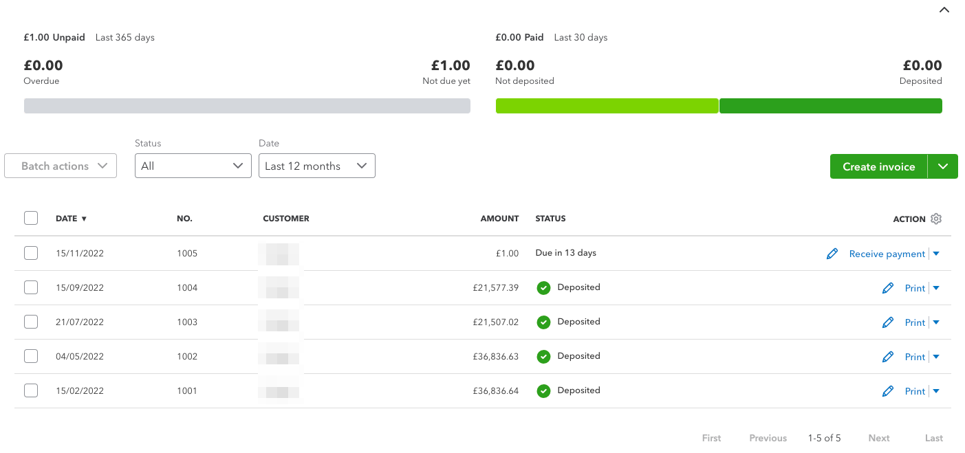 Solved: Deposited invoice payments not appearing in QB bank account
