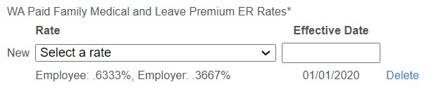 WA State Paid Family & Medical Leave rates are not correct in QB