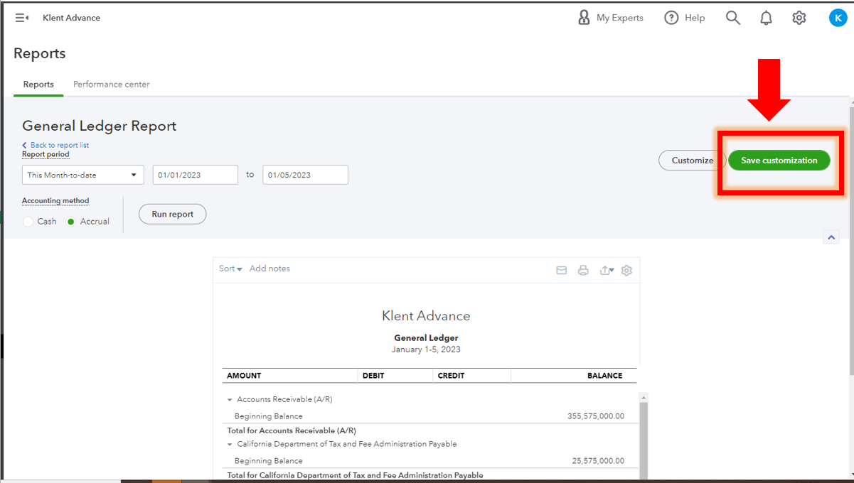 Solved: Customization of General Ledger