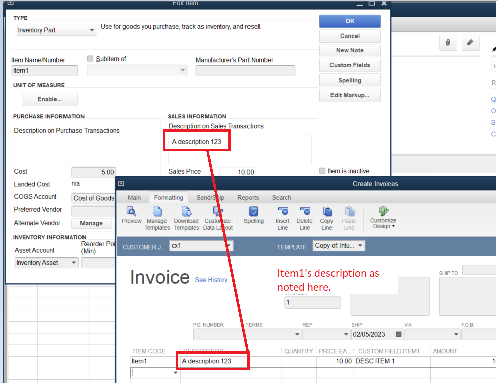 How can i change the product/service on the invoice without clearing ...