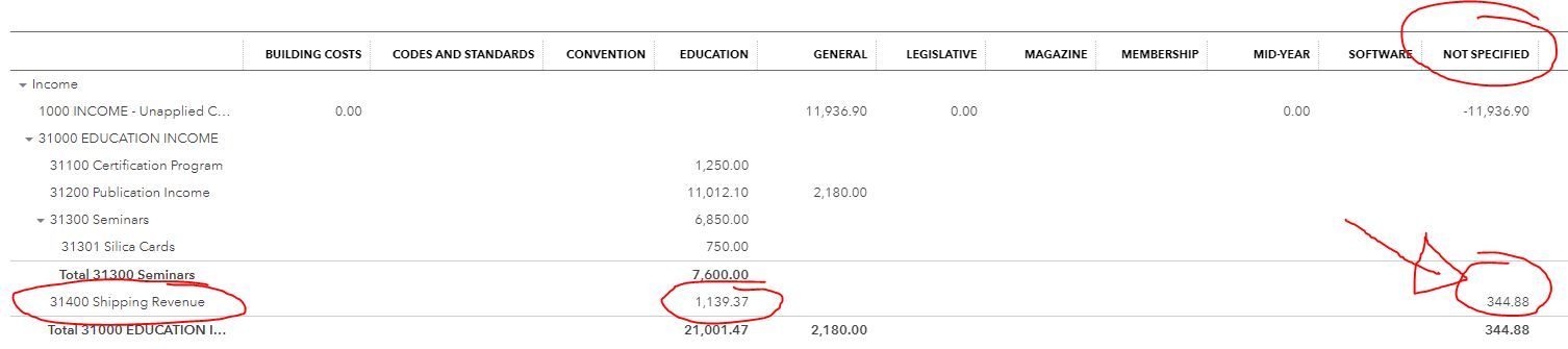 Update Shipping class from Not Specified to a class