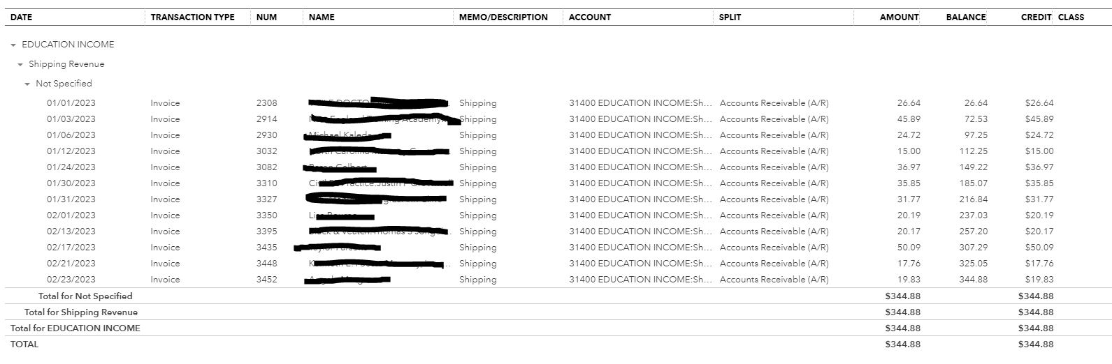Update Shipping class from Not Specified to a class