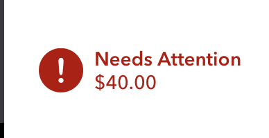 Red dispute flag still shows but the client has no balance due. How to ...