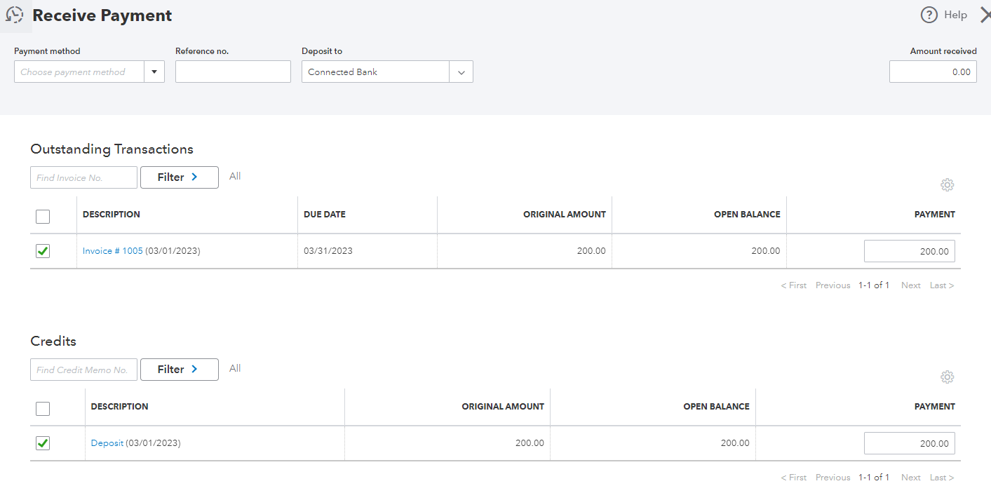 Solved: How do I split a downloaded transaction between both an invoice and a category?