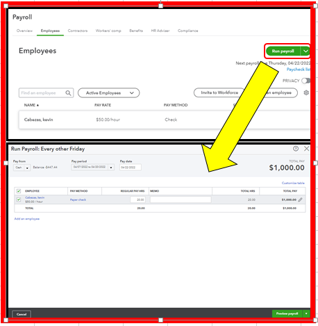 How do I add multiple "Customer" and "Pay Rates" for Payroll in QB Online?