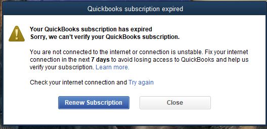Quickbooks Desktop Automatic Update "No" Option Greyed Out