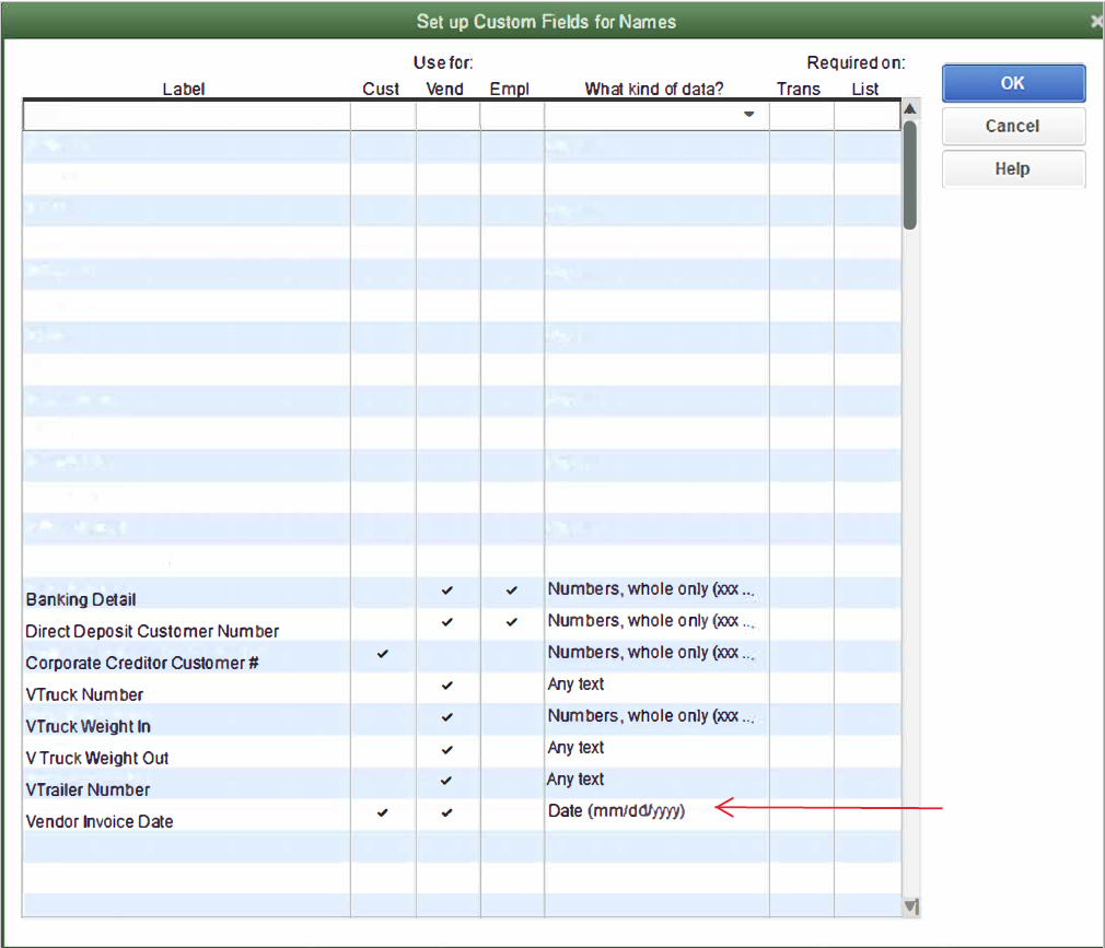 separate post dates and vendor invoice dates to properly accrue expenses