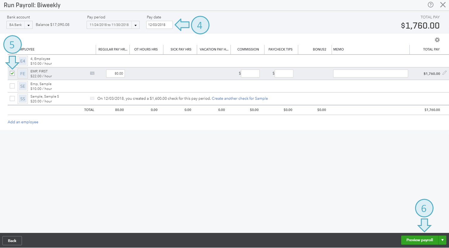 How do I backdate changes for all transactions to the beginning of the ...