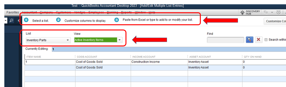 physical inventory counts