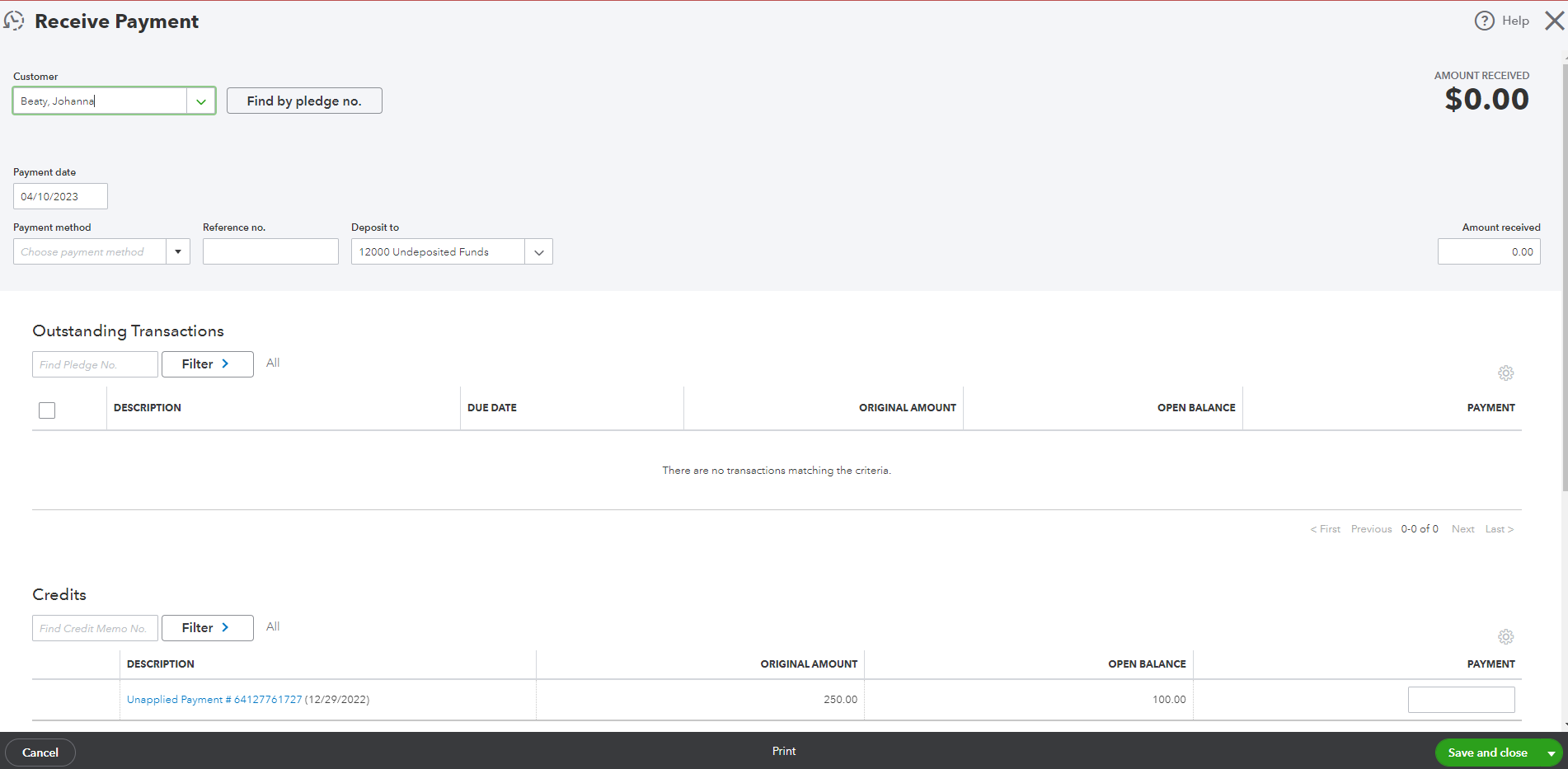 Solved: Refund to Customer on Overpayment