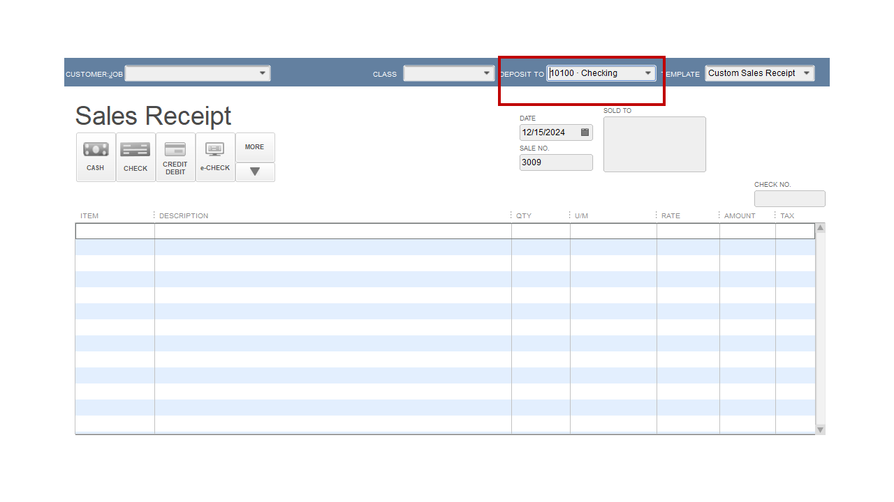 sale of Other Current Asset and record it | QuickBooks Community
