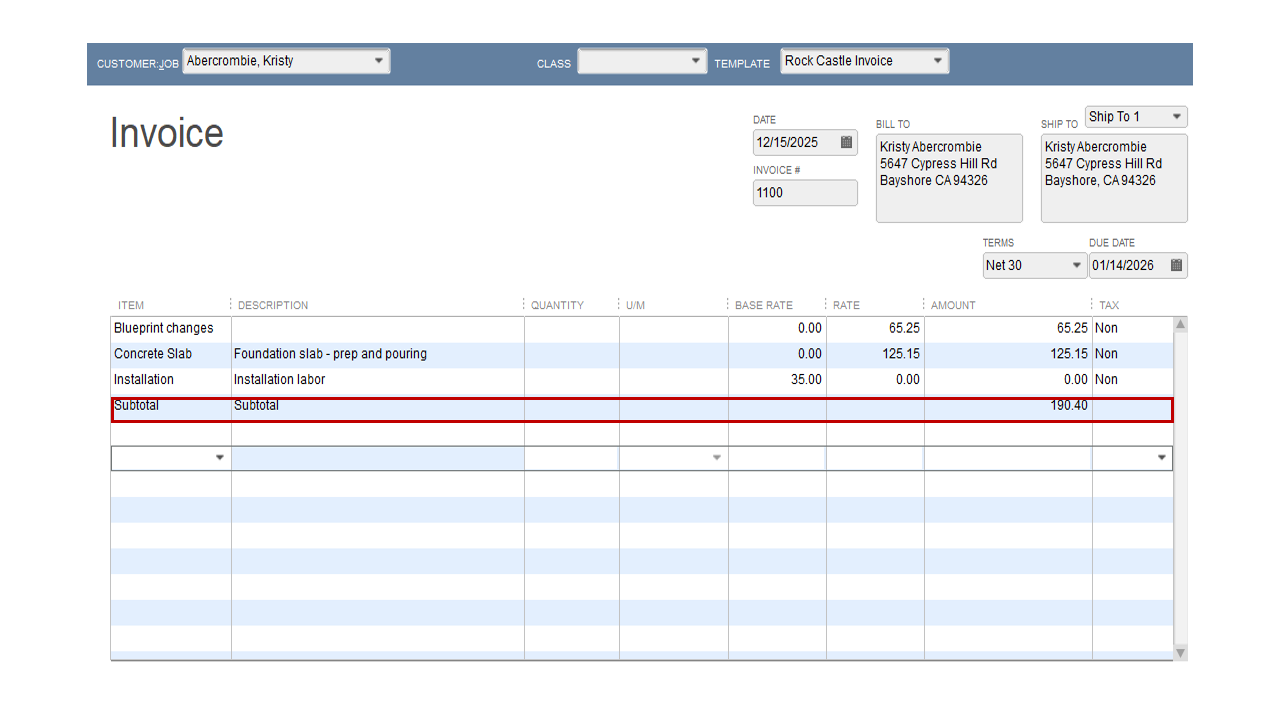 Show Subtotal on Screen - Page 2