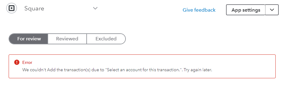 Is anyone else experiencing issues with the Connect to Square app? It ...