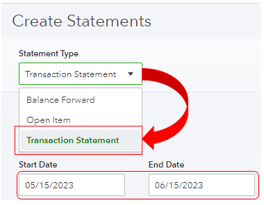 income by customer summary report