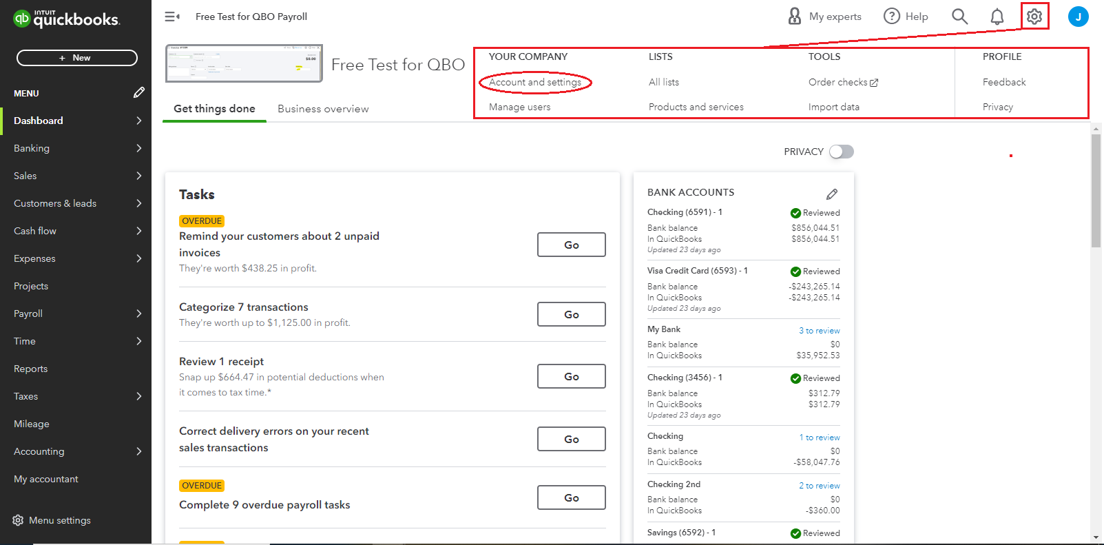 notifications about customers reviewing past due invoices that are ...